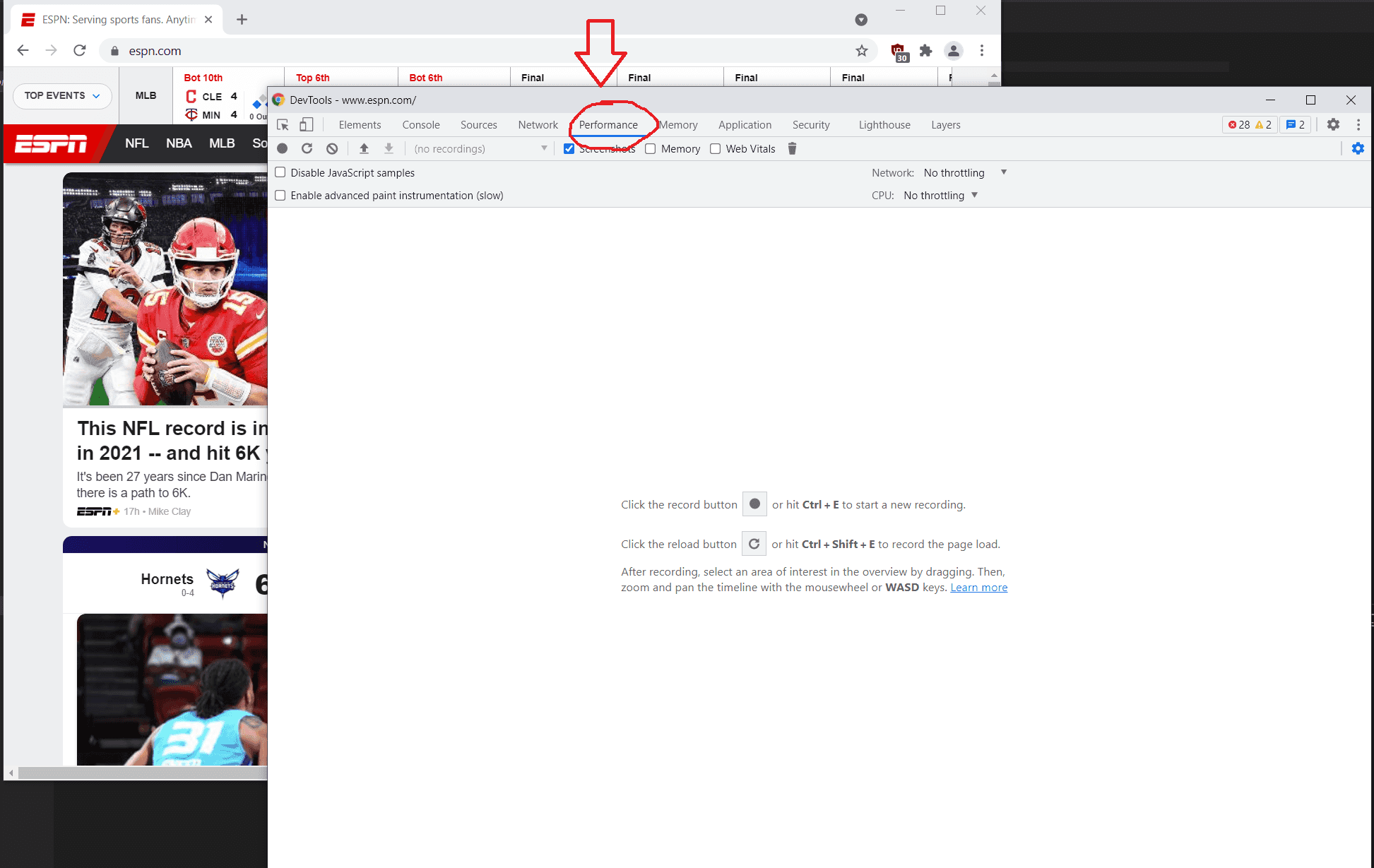 How to Collect a Web Performance Trace
