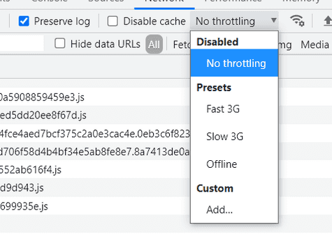 Using the Chromium Network Tab for Performance Insights